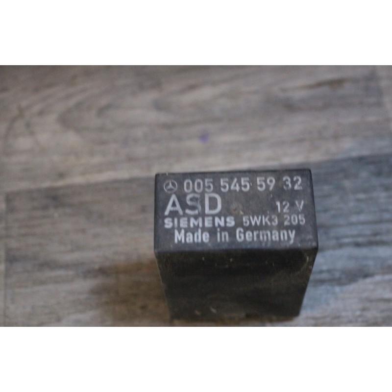 relais dispositif commande asd mercedes class e w124 0055455932